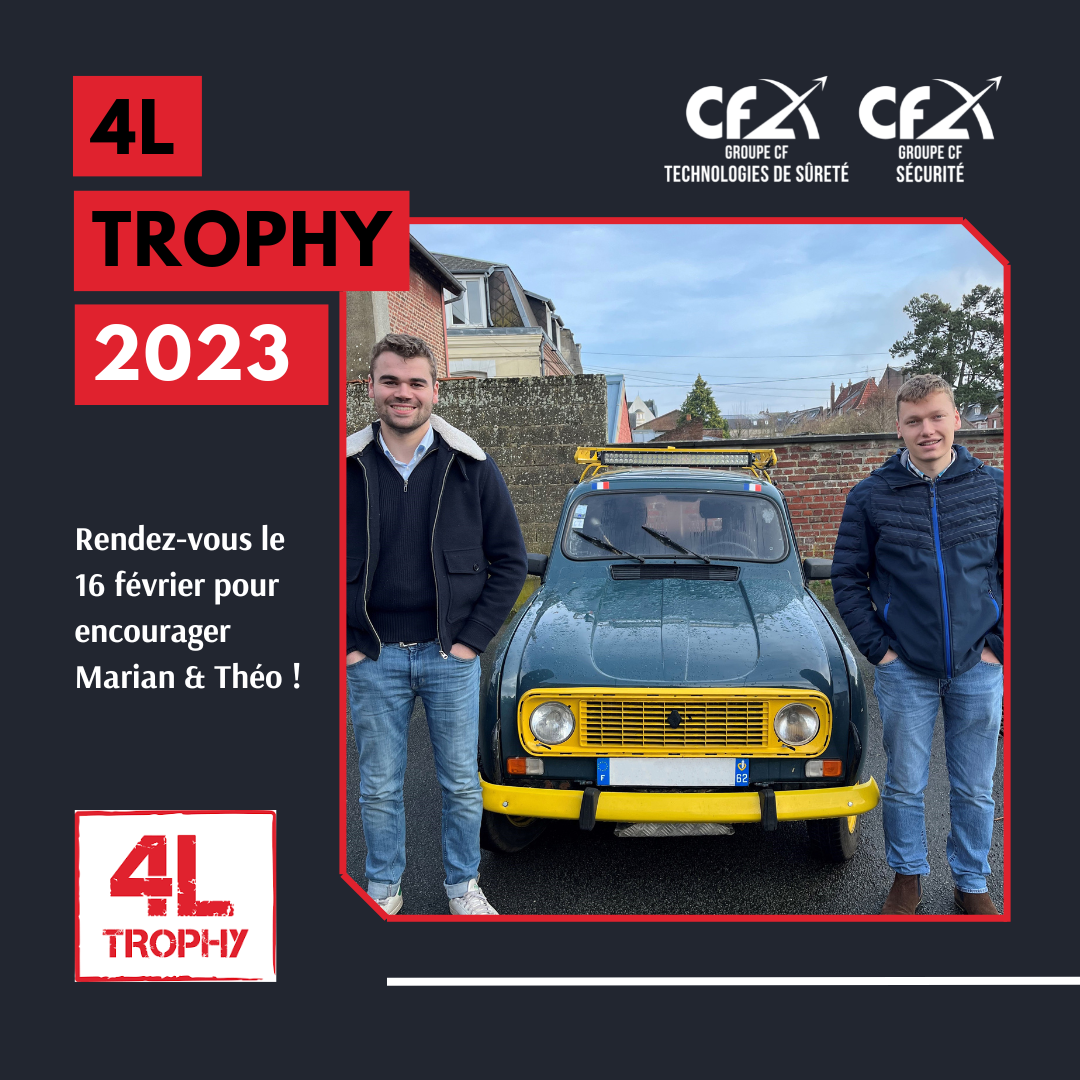 EN ROUTE POUR LE 4L TROPHY !???? - Groupe CF Technologies de Sûreté